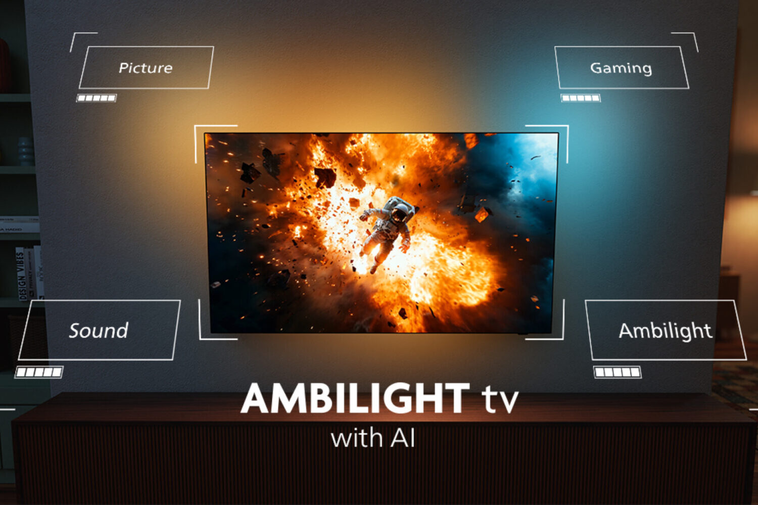 Philips viert 75 jaar tv met nieuwe Ambilight-lijn: OLED, MiniLED & QLED